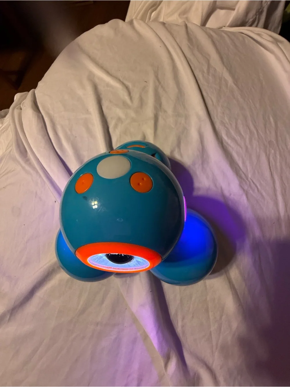 Toys | Blue Interactive Robot Toy With Lightup Eye | Poshmark